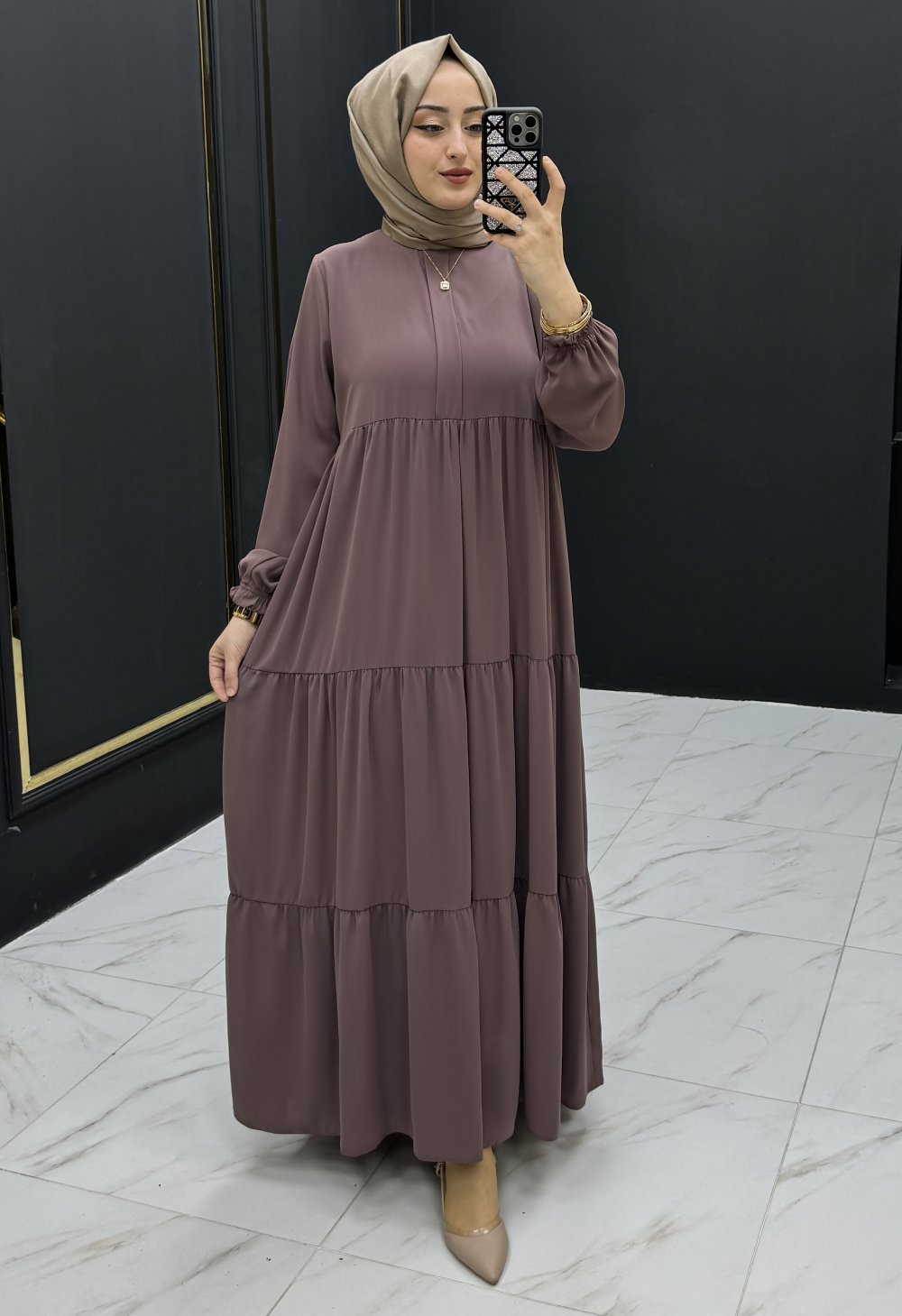Eslem Elbise Gül Modelleri En Uygun Fiyatlarla